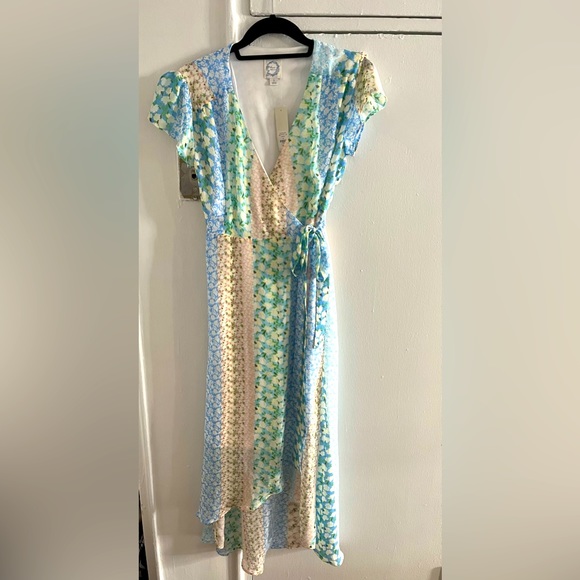 Francesca's Collections | Dresses | Nwt Francesca Blue Rain Madonna ...